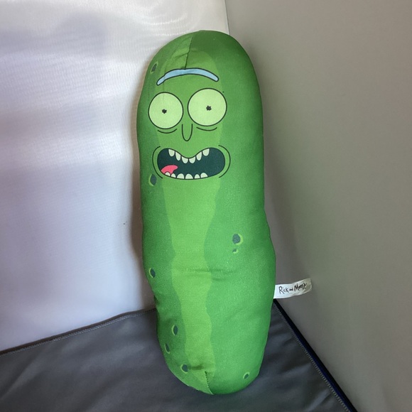Toys | Rick And Morty Cartoon 12 Plush Toy Pickle Rick Adult Swim ...